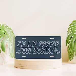 Funny License Plate, Navy Front License Plate, Cute Car Accessory ...