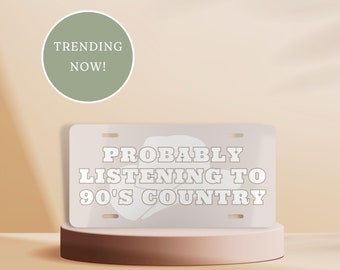 Coastal Vanity License Plate Beach Front License Plate - Etsy