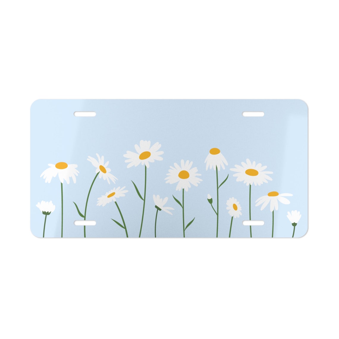 Daisy License Plate, Little Flower Front License Plate, Cute Car ...