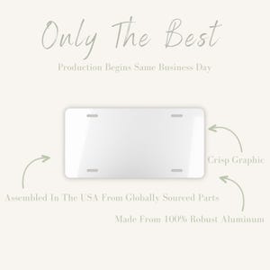 Pink License Plate, Bow Front License Plate, Girly License Plate, Cute ...