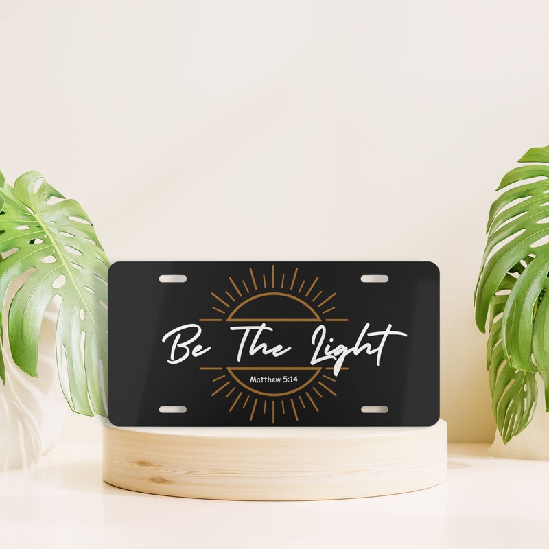 Bible License Plate - Etsy