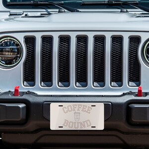 Funny License Plate, Coffee License Plate, Vanity License Plate, Coffee ...