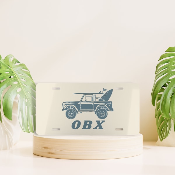 Outer Banks Front License Plate - Etsy