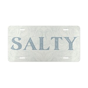 Coastal License Plate, Ocean License Plate, Cute Beach License Plate ...