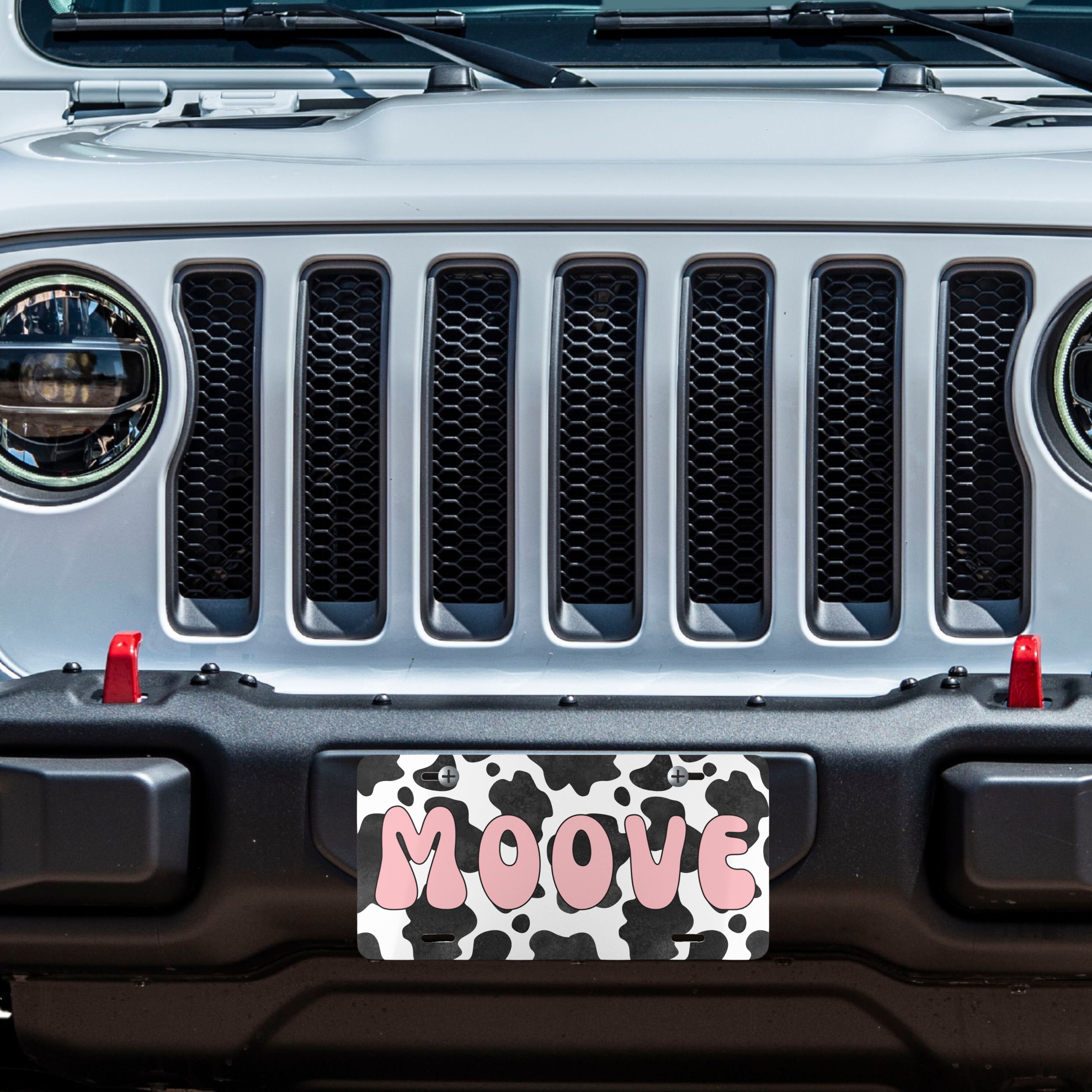 Funny License Plate, Cow Print License Plate, Vanity License Plate ...