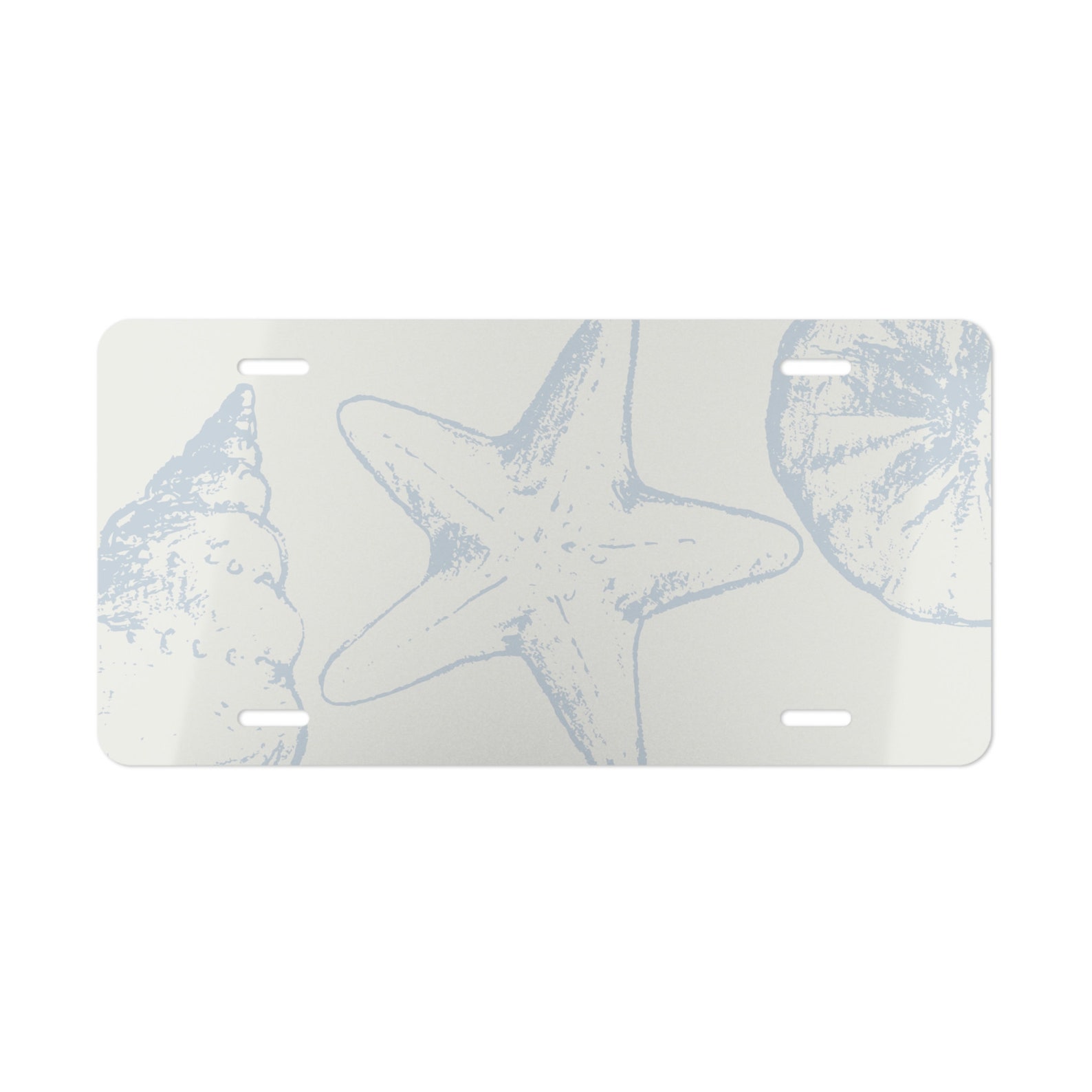 Coastal Vanity License Plate Beach Front License Plate - Etsy
