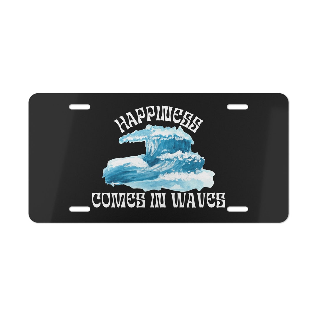 Coastal License Plate Mental Health Front License Plate - Etsy