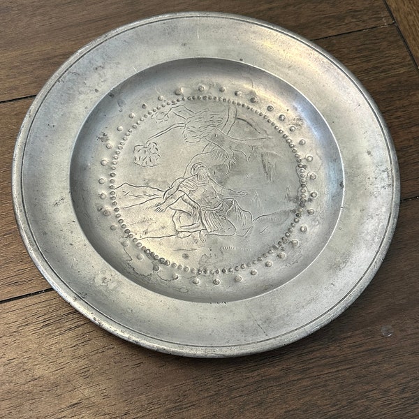 Pewter Plate - Etsy