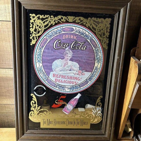 Coca Cola Mirror - Etsy