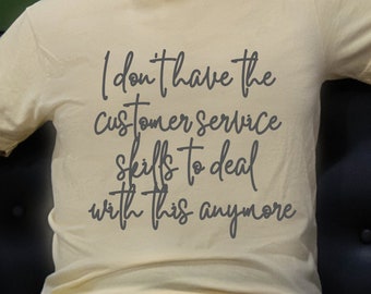 Funny Cust Service - Etsy