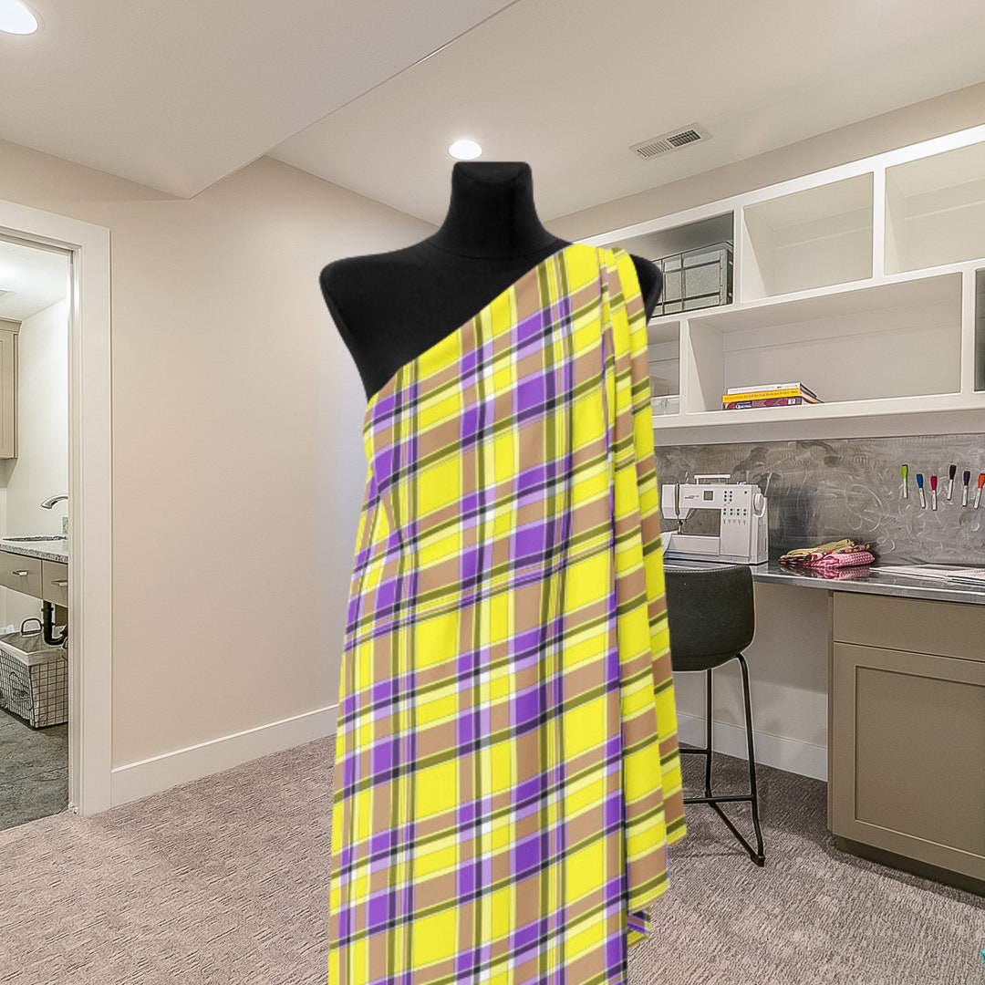 Pride Plaid Fabric, Enbi, Enby Fashion, Enby Pride, Nonbinary, Enby ...