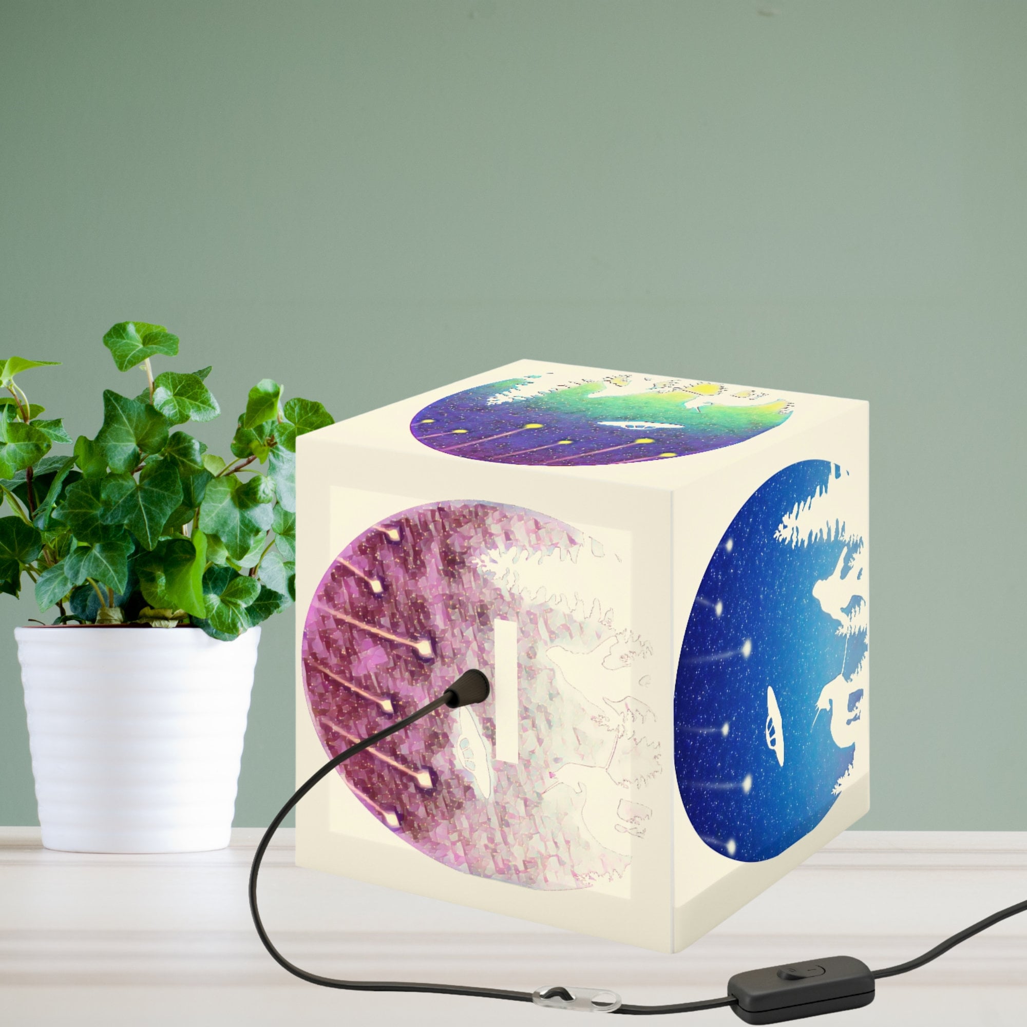 Bigfoot Light Cube Lamp sold by Carola Stingray | SKU 91602382 | 55% OFF Printerval