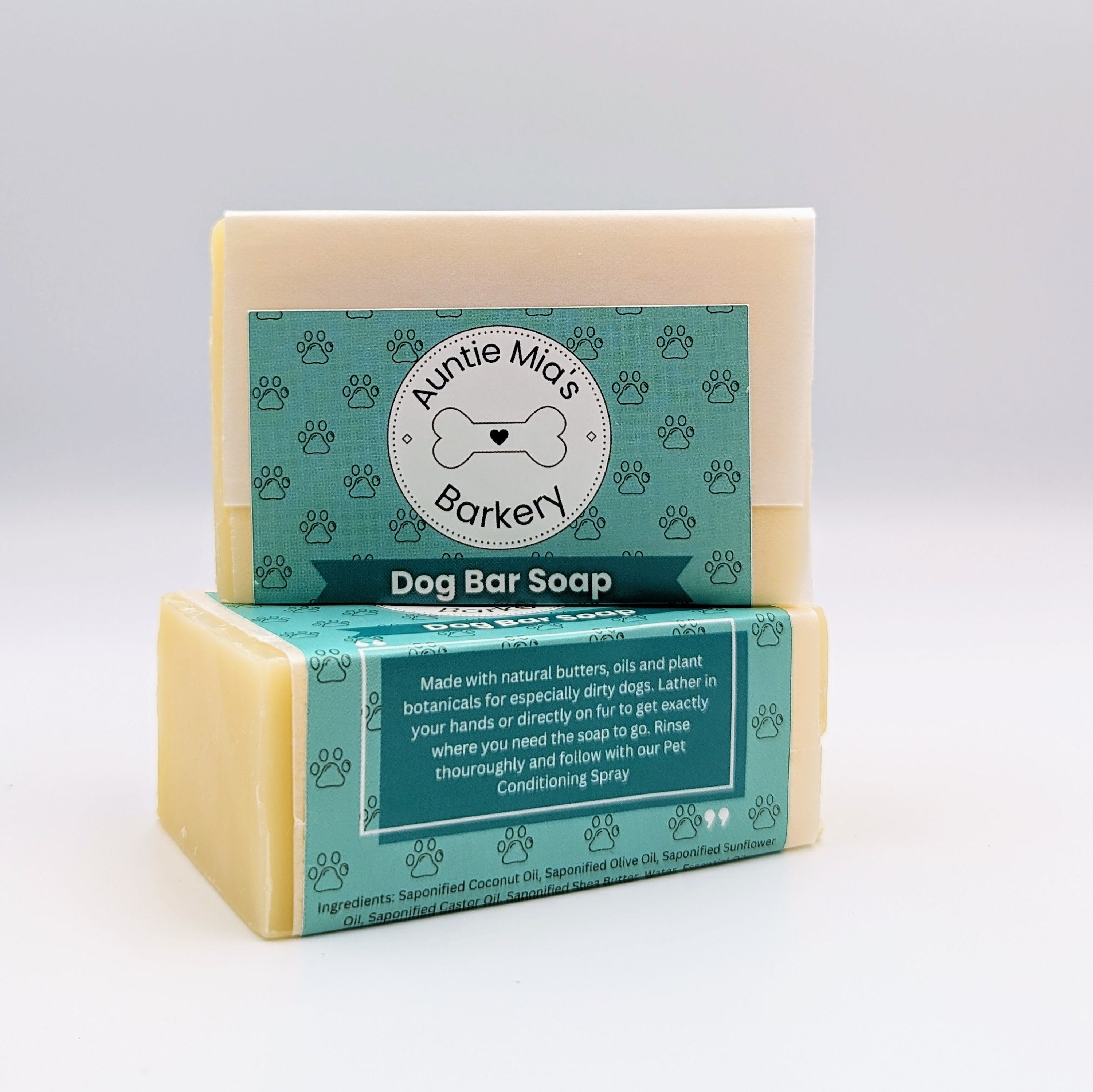 Dog Shampoo Bar Natural Soap for Dogs Skincare for Dogs Essential Oil ...