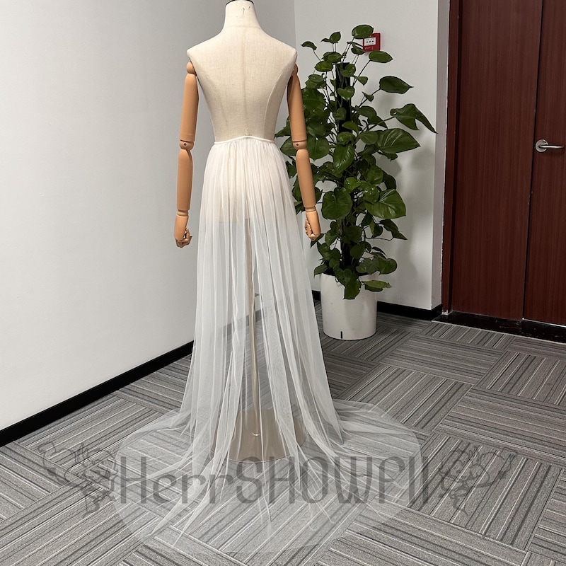 Open Front Skirt Overlay - Etsy