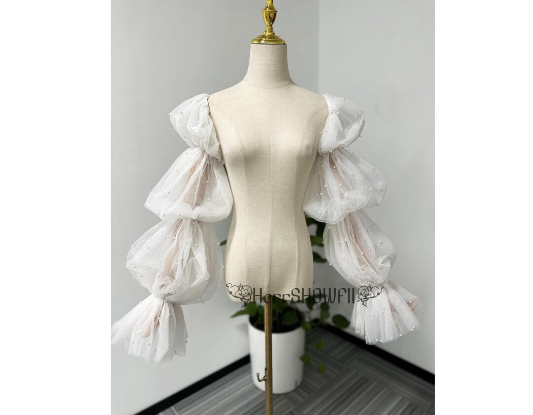 Luxury Removable Sleeves for Wedding Dress Detachable Prom Dress ...