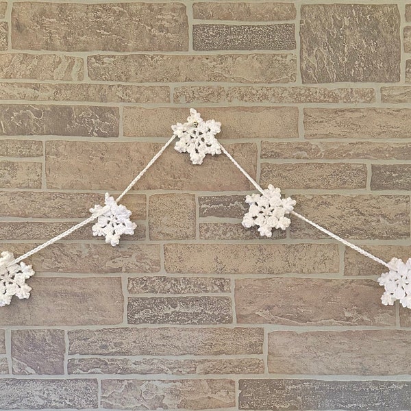 Snowflake Garland - Etsy