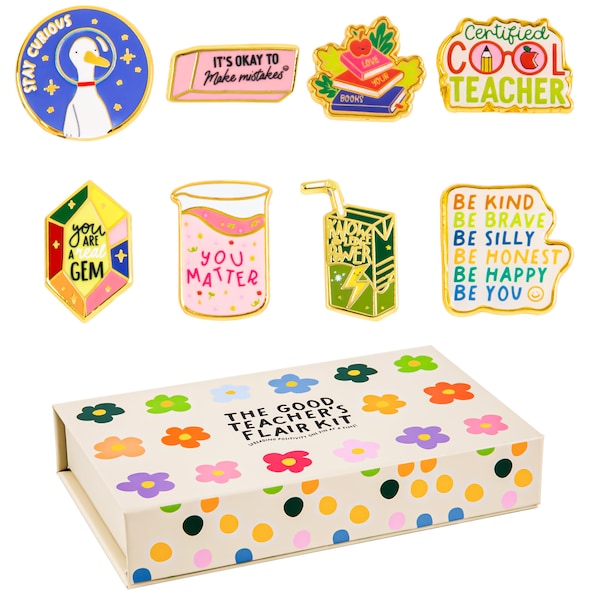 Teacher Pin - Etsy
