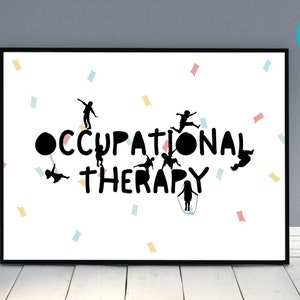 Pediatric Occupational Therapy Welcome Sign: OT Sensory Gym Decor ...