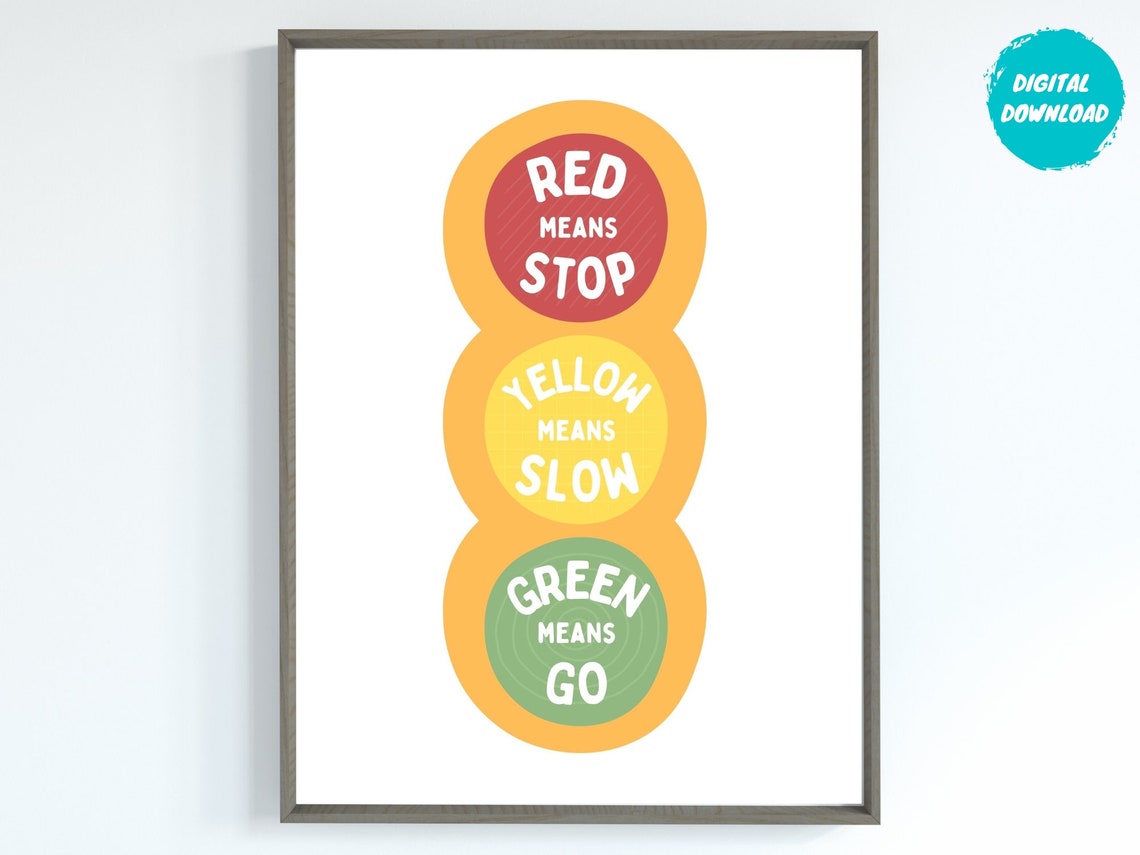 Traffic Light, Behavior Traffic Light System Technique, Autism Traffic ...