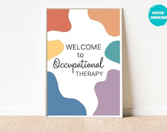 Pediatric Ot Poster - Etsy
