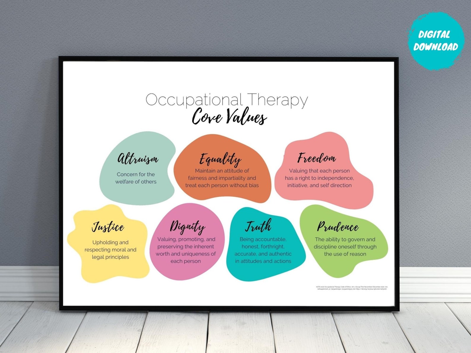 OT Core Values, Basics of Occupational Therapy, Occupational Therapy ...