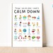 Calming Techniques, Calm Down Strategies, Way to Calm Down, Child ...