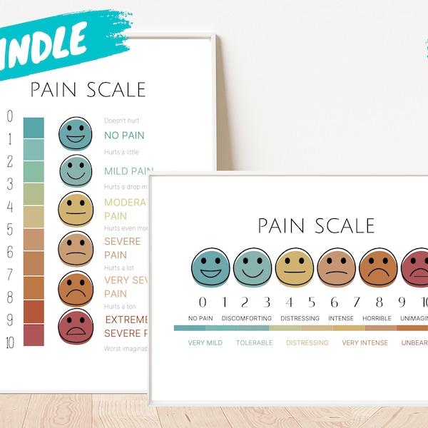 Rate Your Pain Scale - Etsy