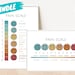 Adult Pain Scale, Pain Chart, Therapy Office Poster, School Nurse Sign ...