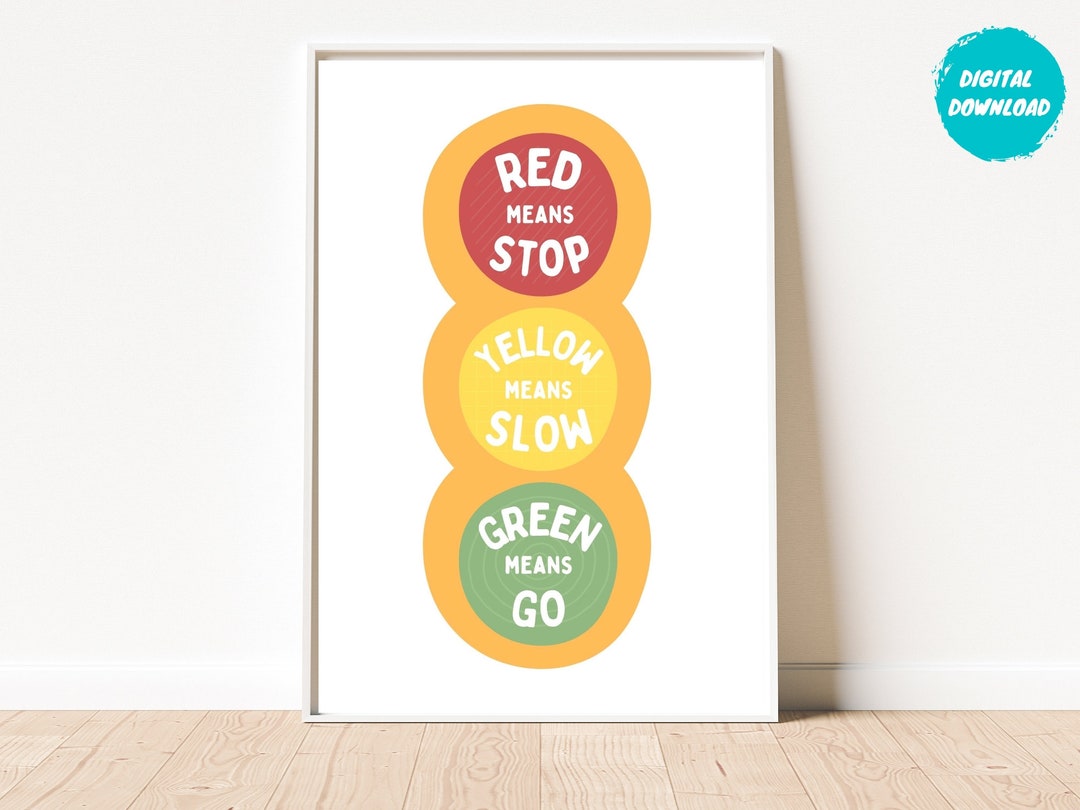 Traffic Light, Behavior Traffic Light System Technique, Autism Traffic ...