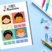 Zones of Regulation Printable Activity, Fine Motor Pediatric Therapy ...