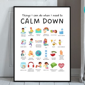 Calming Techniques, Calm Down Strategies, Way to Calm Down, Child ...