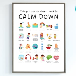 Calming Techniques, Calm Down Strategies, Way to Calm Down, Child ...