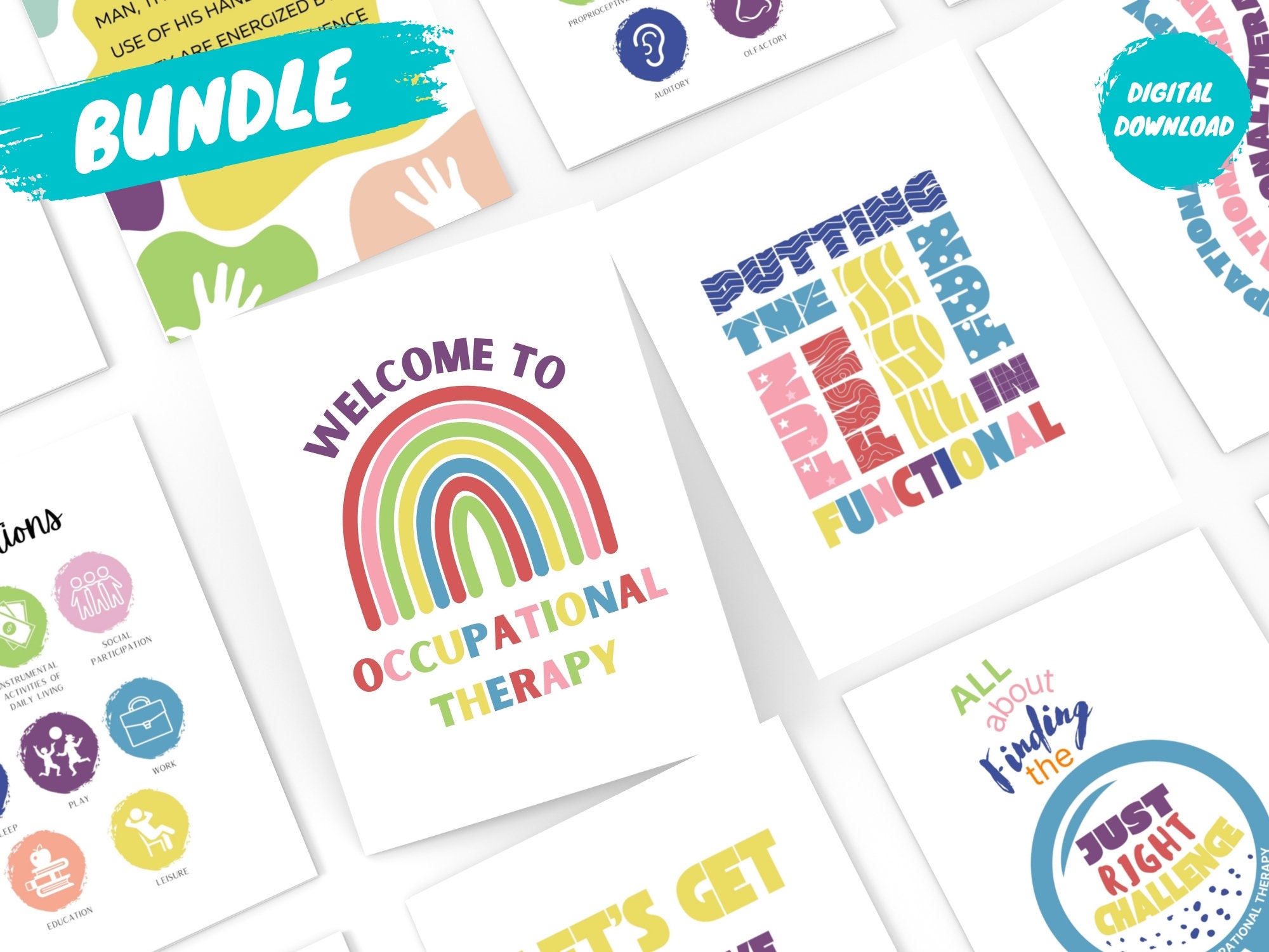 Welcome to OT, Occupational Therapy Office Bundle, Occupational Therapy ...