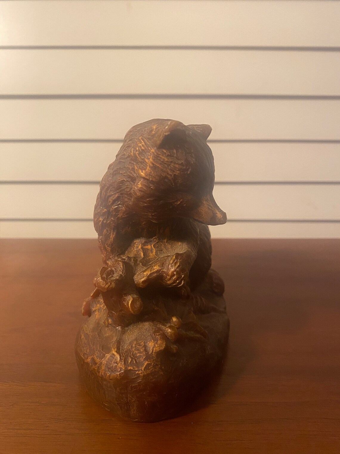 Vtg 60s 70s 80s Raccoon Trash Panda Candle Kinzie Candles Lyons ...