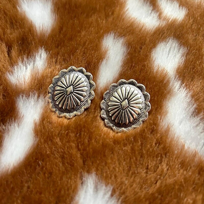 Concho Earrings - Etsy