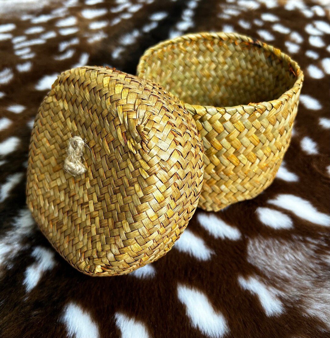Hand Woven Beehive Basket - Etsy
