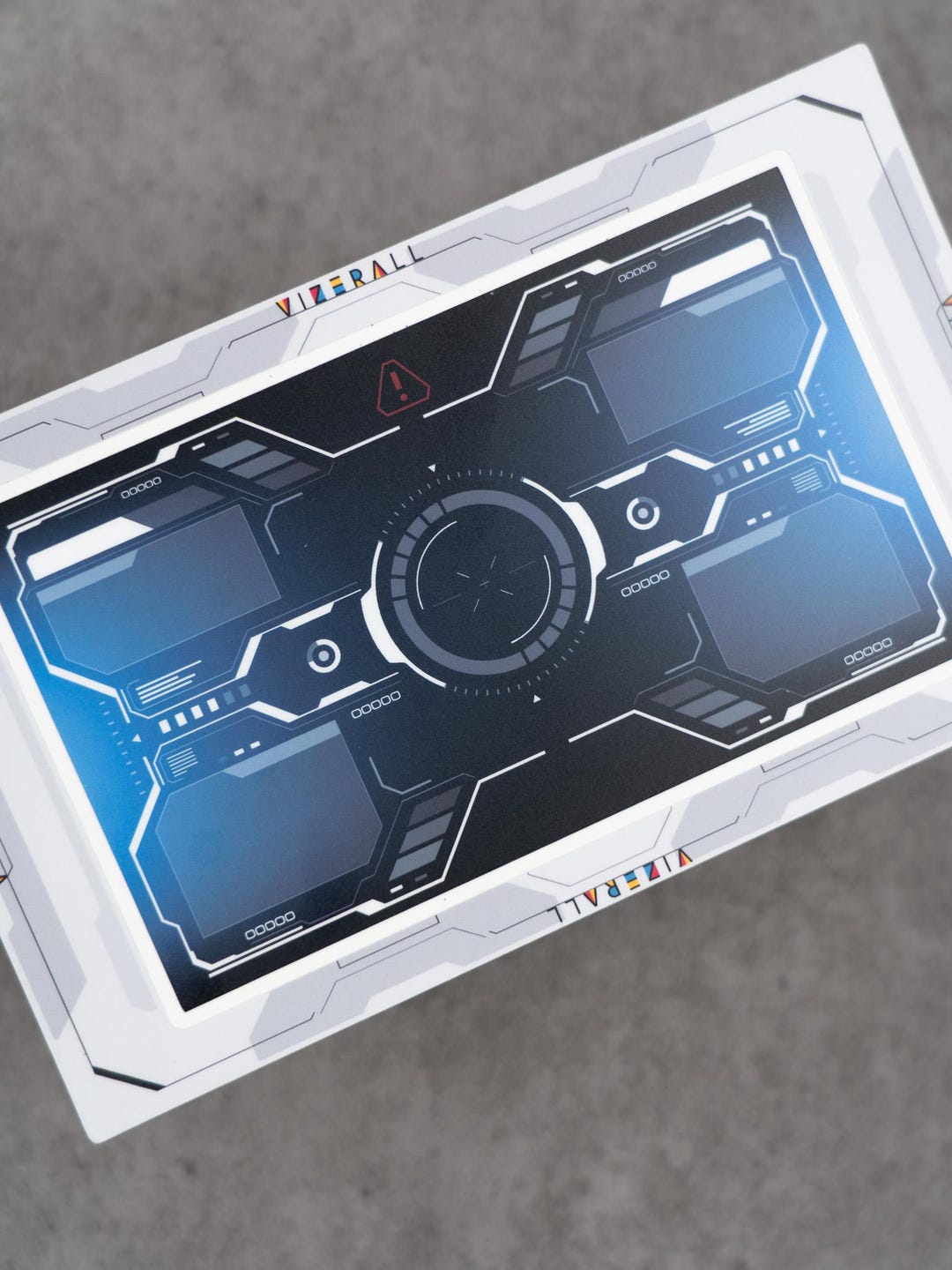 HUD Sci-fi Interface Screen View: Blue - Glossy/matte, Uv-protected ...