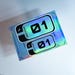 Cyberpunk Holographic Vinyl Sticker Pack: Sector Set - 10 Stickers - Uv ...