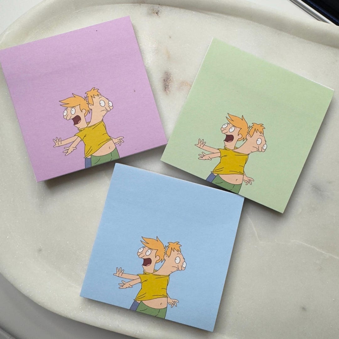 Bob's Burgers Sticky Notes: Andy and Ollie Pesto Boys Fan Gift, 50 ...