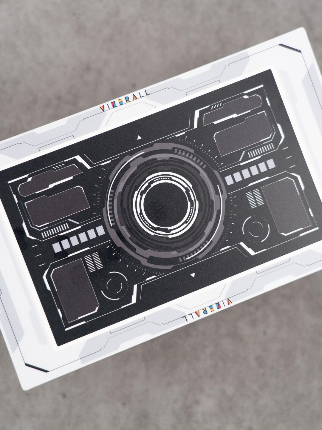HUD Vinyl Sticker | Black | Sci-fi Interface Screen View | 3x5 ...