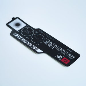 Cyberpunk Datacenter Tech Cool Vinyl Sticker - Etsy