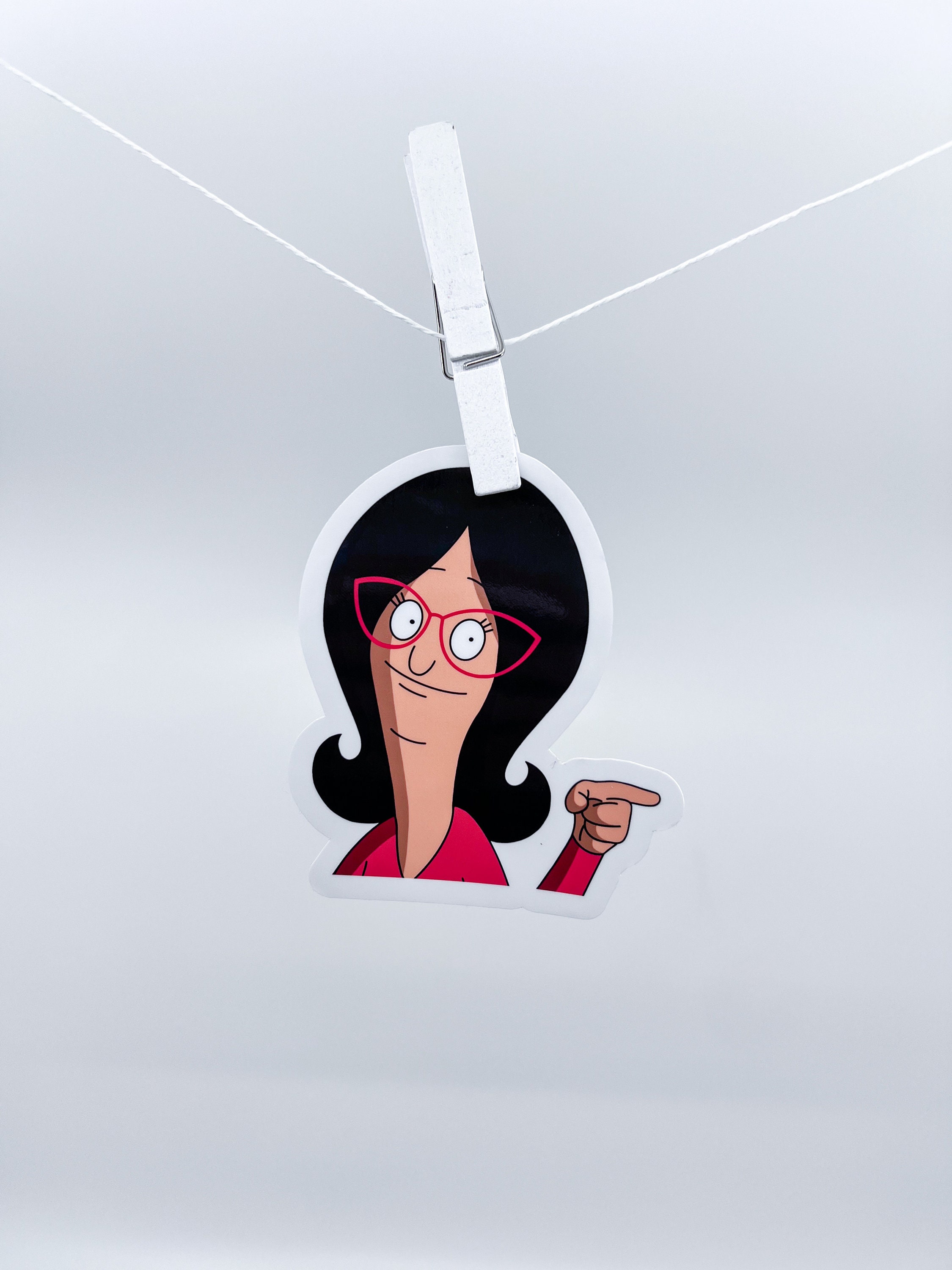 Linda Belcher Vinyl Sticker Bob's Burger Laptop - Etsy