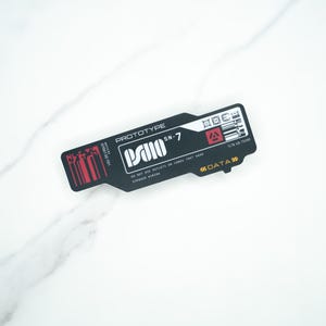 Cyberpunk Vinyl Sticker | Prototype | Sci-fi Gaming Decal | 2x5.5 ...