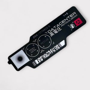 Cyberpunk Datacenter Tech Cool Vinyl Sticker - Etsy