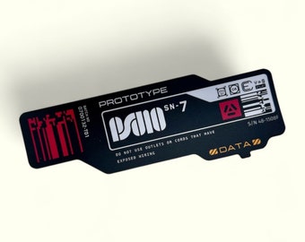 Cyberpunk Prototype Tech Futuristic Cool Vinyl Sticker - Etsy