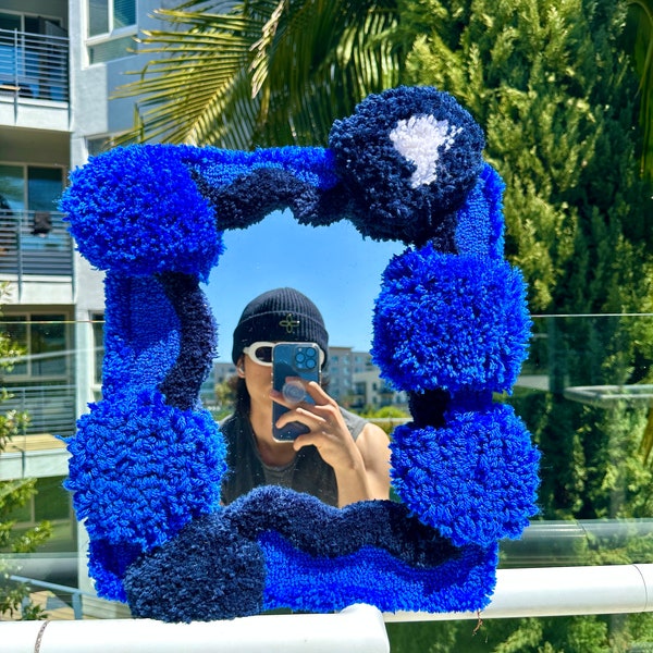 Tufted Mirror - Etsy