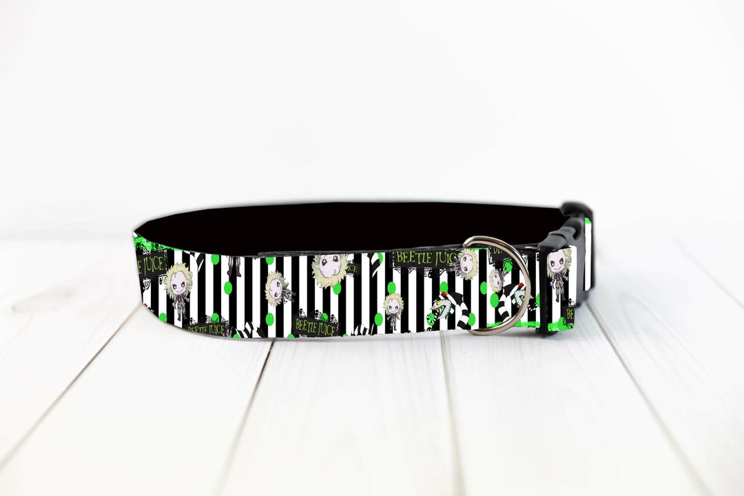 Personalized Beetle Movie Sandworm Dog and Cat Collar and Leash Set ...