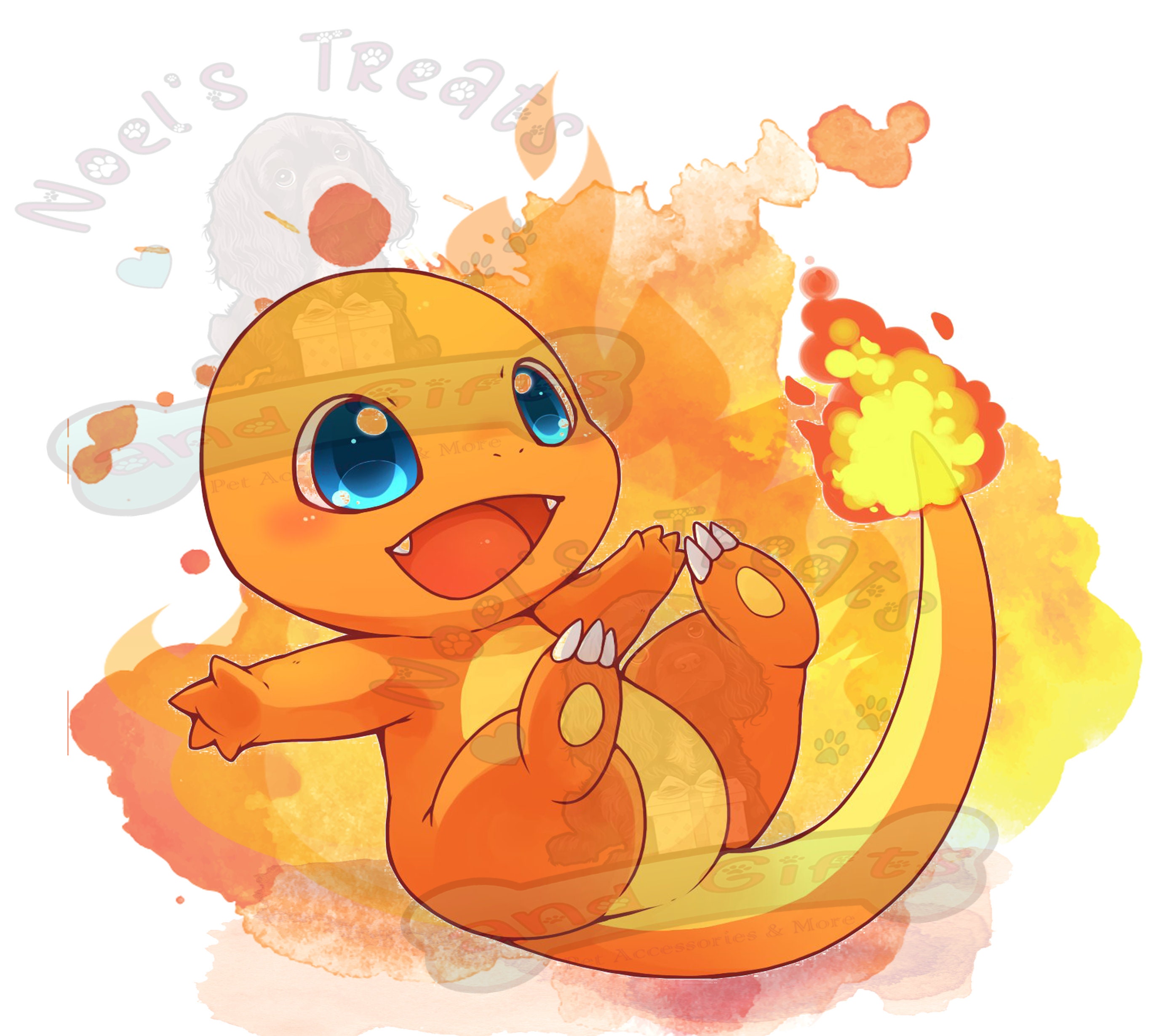 Charmander Pokemon Anime Character Ready to Press Sublimation Paper - Etsy