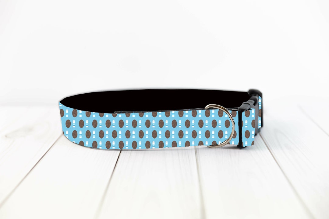 Personalized, Cookies and Milk, Custom Pet Collar and Leash, Dog and ...