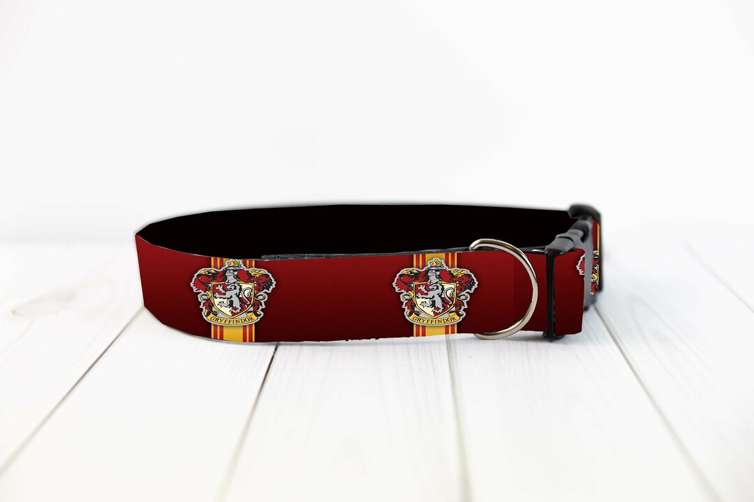Harry Potter Hogwarts Gryffindor Custom Personalized Dog Cat Collar and ...